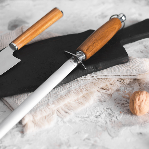 Krom Kaplı 30 cm Profesyonel Oval Masat – Zaika